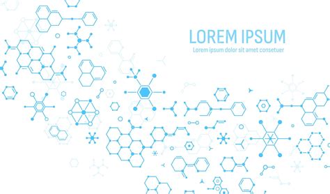 Premium Vector Molecule Background Molecular Structure Genetics Medicine Vector Background