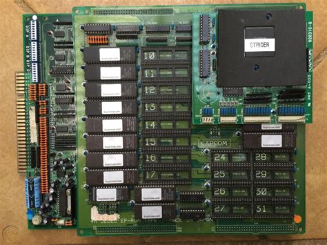 Capcom Cps1 Strider Conversion Japan Version Jamma Pcb Works 1806056007