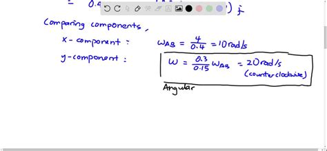 solved the slider block has the motion shown determine the angular
