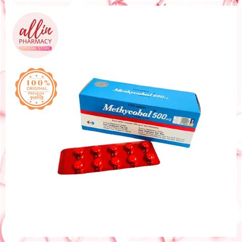 Methycobal 500mcg Vitamin B12 Tab 10x10s Japan Exp 0826 Shopee