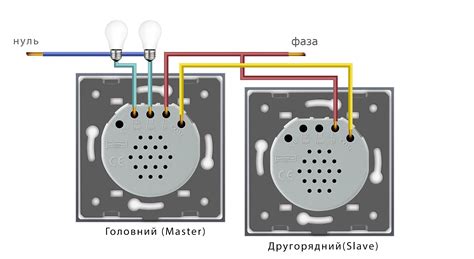 Прохідний вимикач Інструкція Схема підключення