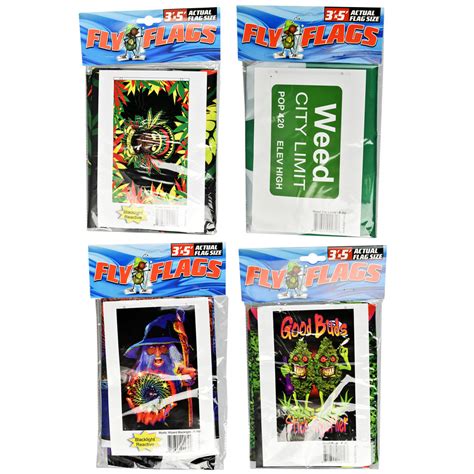 Fly Flags Blacklight Reactive 3x5 12pc Display Most Trusted