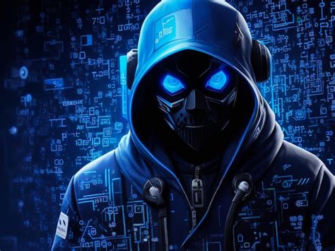 Premium Photo Hacker Using The Internet Hacked Abstract Computer