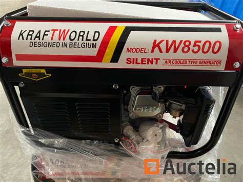 Kraftworld Gasoline Generator Kw8500 Silent Construction Generator