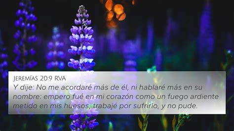 Jeremías 209 Rva 4k Wallpaper Y Dije No Me Acordaré Más De él Ni
