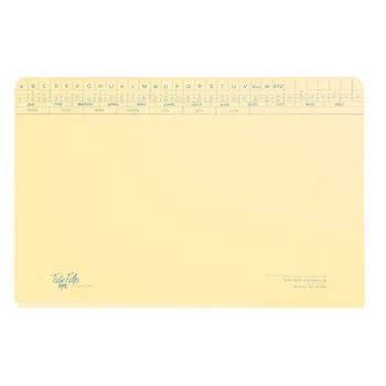 Tidy Files A4 Executive Heavy Duty File Dispo Clip Cream Pack 25