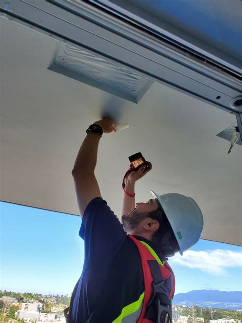 BCBS SHOWS ITS A CUT ABOVE WITH INNOVATIVE ADHESION TESTING BC Building Science BC Building