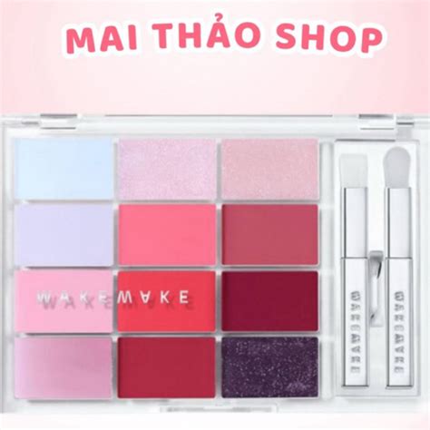Wakemake Soft Coloring Lip Palette 12g Shopee Malaysia