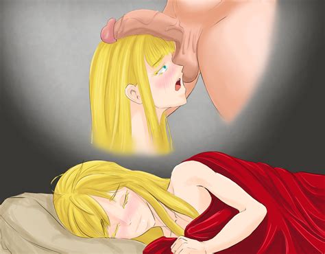 Rule 34 1boy 2boys Blonde Hair Blue Eyes Blush Canute Dreaming Femboy