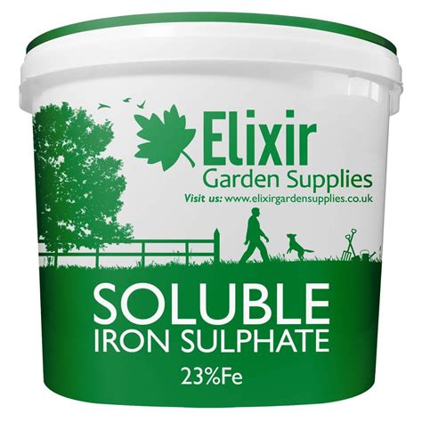 Elixir Gardens 23 Fe Soluble Ironferrous Sulphate Lawn Tonic