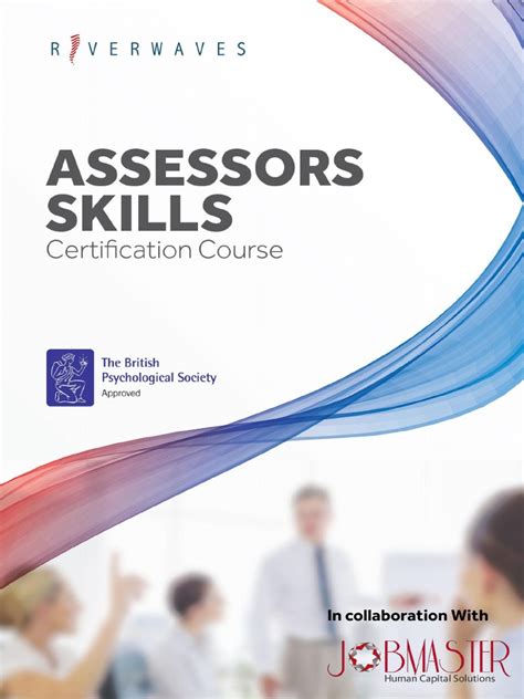 Assessor Skills Certification Workshop Pdf Educational Assessment Learning