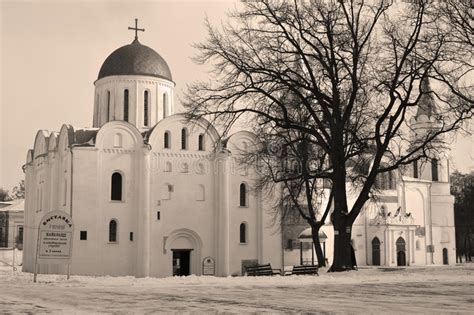 Boris And Gleb Cathedral Saint Transfiguration Cathedral Chern Editorial Photography Image