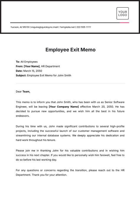 Free Office Memo Templates To Edit Online And Print