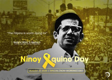 The University 𝐇𝐎𝐋𝐈𝐃𝐀𝐘 Ninoy Aquino Day The Passing Of Former