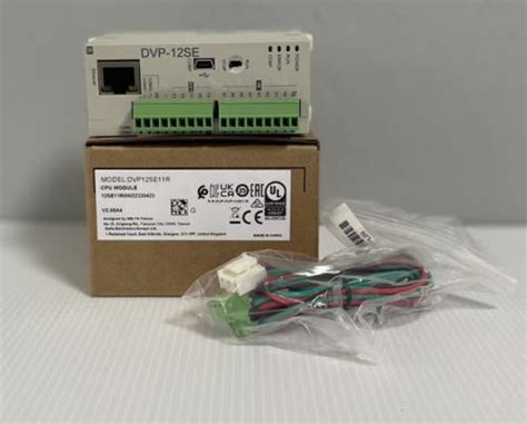 PLC Delta DVP SE R cấu hình I O cổng Ethernet tích hợp nguồn cấp VDC ngõ ra chính