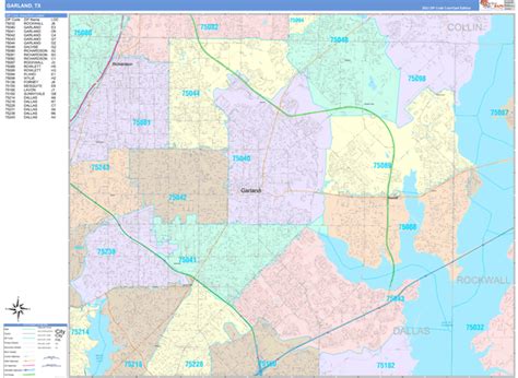 Zip Code Map Garland Tx Ebonee Magdalene