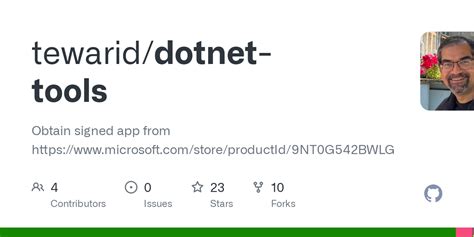 GitHub Tewarid Dotnet Tools Obtain Signed App From Https