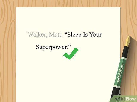 Ways To Cite A TED Talk In MLA WikiHow Life