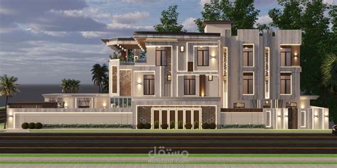 تصميم واجهات معمارية بنظام عصري مستقل