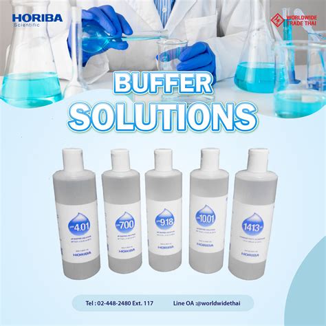 👩‍🔬horiba Buffer Solutions🔬 🧪บัฟเฟอร์ Ph สารละลายมาตรฐาน สารละลายเติมอิ