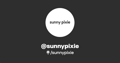Sunnypixie Tiktok Linktree