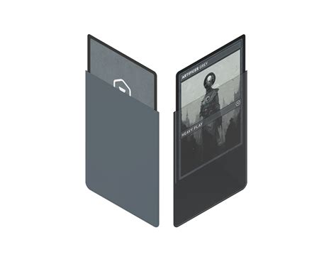Heavy Play Curv Sleeves Standard 100 Artificer Grey Just Card Stuff
