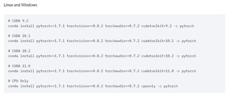 配置深度学习环境完全避坑指南（pytorch） 知乎