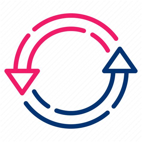 Refresh Rotate Update Loading Direction Sync Arrows Icon