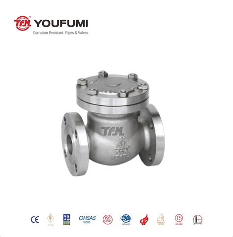 Casted Steel API D Flanged RF Swing Check Valve Non Return And Check Valve