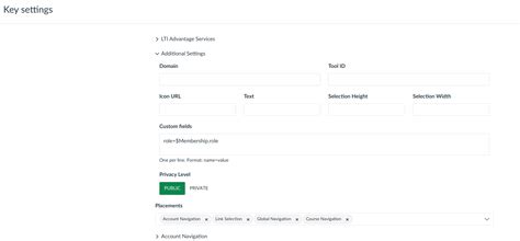cài đặt lti cho canvas lms trên nodejs