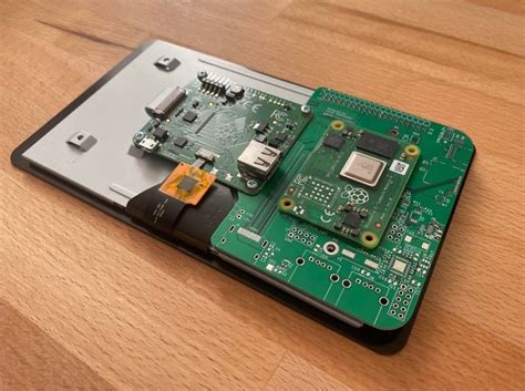 Pcb For A Slim Raspberry Pi Touchscreen Tablet Powered By A Cm4 Piday
