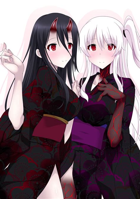 Battleship Princess And Aircraft Carrier Princess Kantai Collection Drawn By Hatsune Haruka