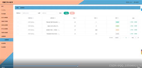 基于java Ssm Vue Mysql党建工作小秘书网站毕业设计项目实战分享 Csdn博客
