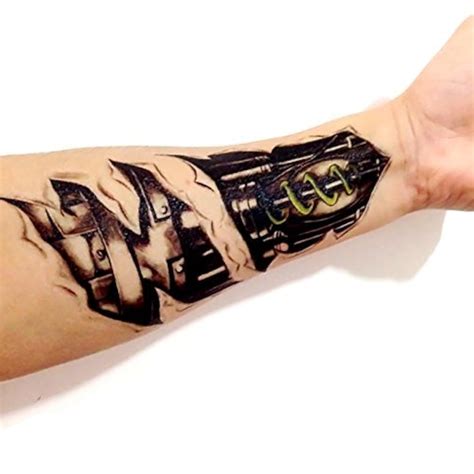 Robot Forearm Tattoo