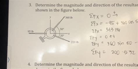 3 Determine The Magnitude And Direction Of StudyX
