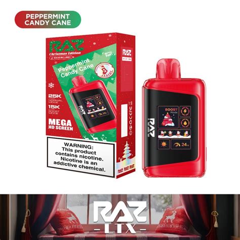 Raz Ltx 25k Christmas Edition Disposable 5 Raz Ltx25000 Raz Dc25000