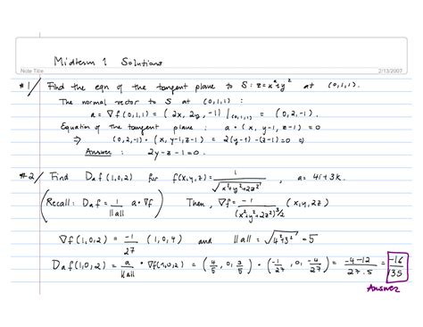 midterm 1 solution complex and vector analysis for engineers math
