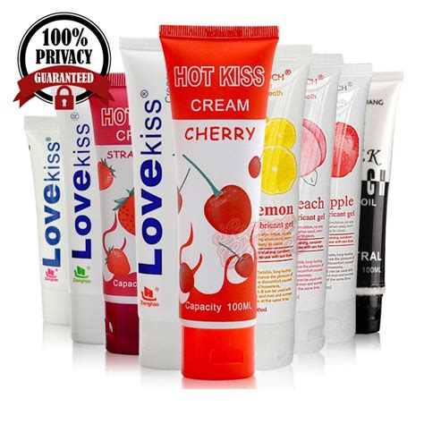 Secret Corner Hot Kiss Silk Touch Flavored Lubricant Sex Toy Anal