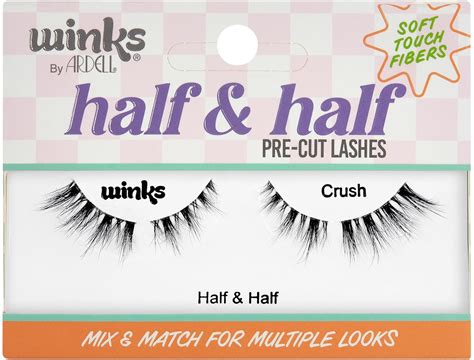 Ardell Winks Half And Half Pre Cut Lashes Crush False