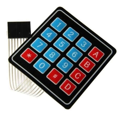 Teclado x Matricial Alfanumérico Arduino Parcelamento sem juros