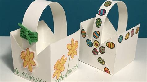 Simple Easter Basket Tutorial With Basket Bunch By Stampin Up