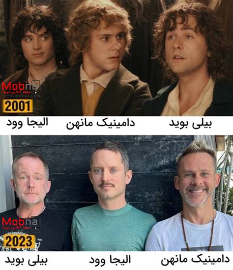 گرد پیری بر چهره بازیگران ارباب حلقه هاعکس