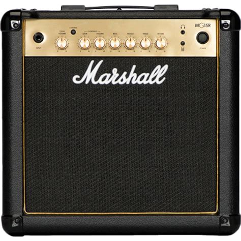 Marshall Mg15gr Practice Guitar Combo Amp With Reverb 15w 1x8