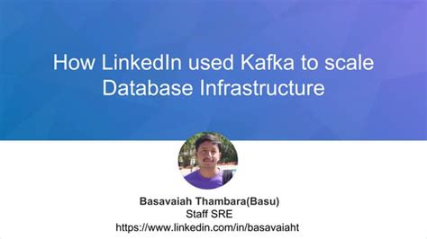 Using Kafka To Scale Database Replication Pptx Databases Computer