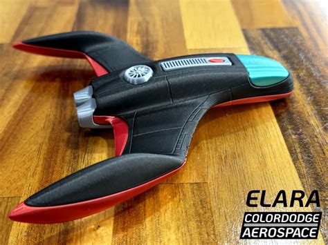 Colordodge Aerospace Elara Toy Spaceplane Kit By Colordodge Makerworld
