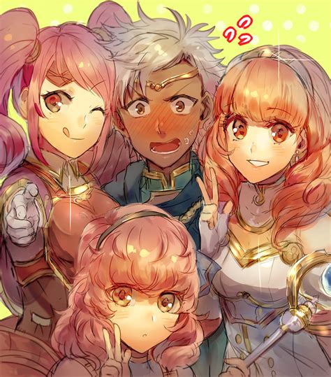Celica Mae Genny And Boey Fire Emblem And 1 More Drawn By Kash