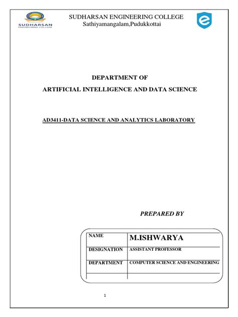 Dsa Lab Manual Pdf Mean Squared Error Coefficient Of Determination