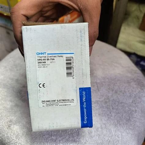 Chint Thermal Overload Relay At ₹ 800 Piece Chint Overload Relay In