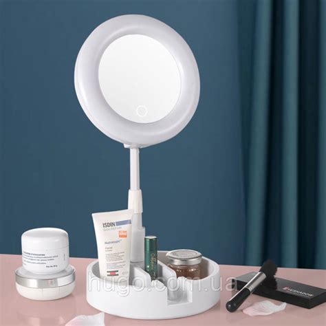 Led дзеркало настільне G3 від Usb Led дзеркало з органайзером Косметичне дзеркало з