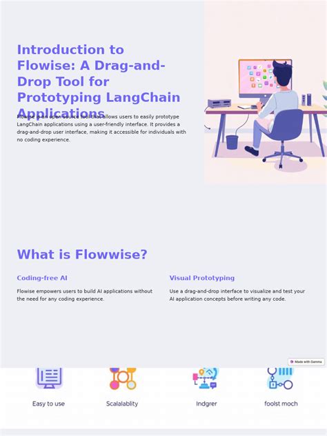 Introduction To Flowise A Drag And Drop Tool For Prototyping Langchain Applications Pdf